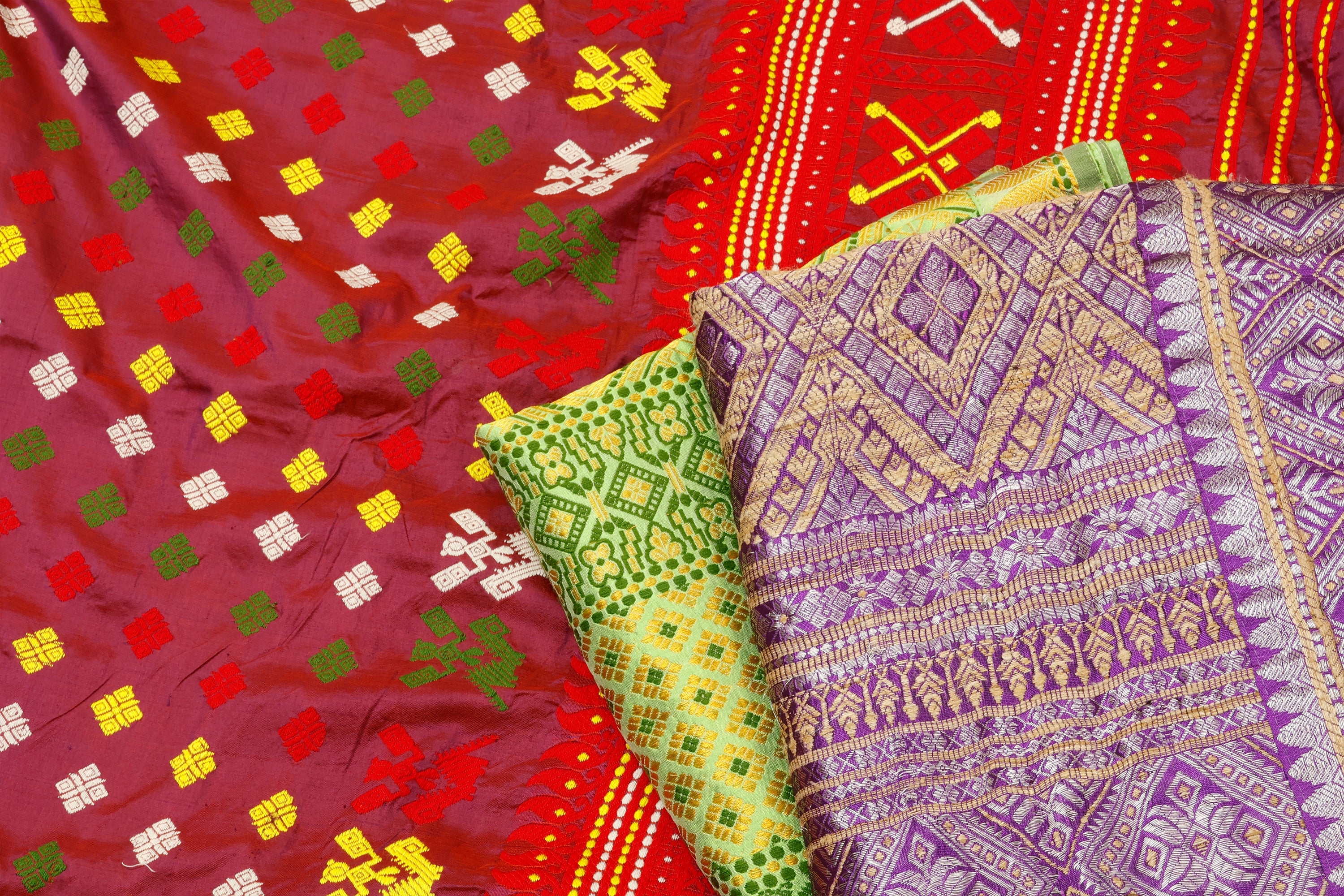 Assam Silk Saree Online | Handloom Assam Silk Sarees – Avishya.com