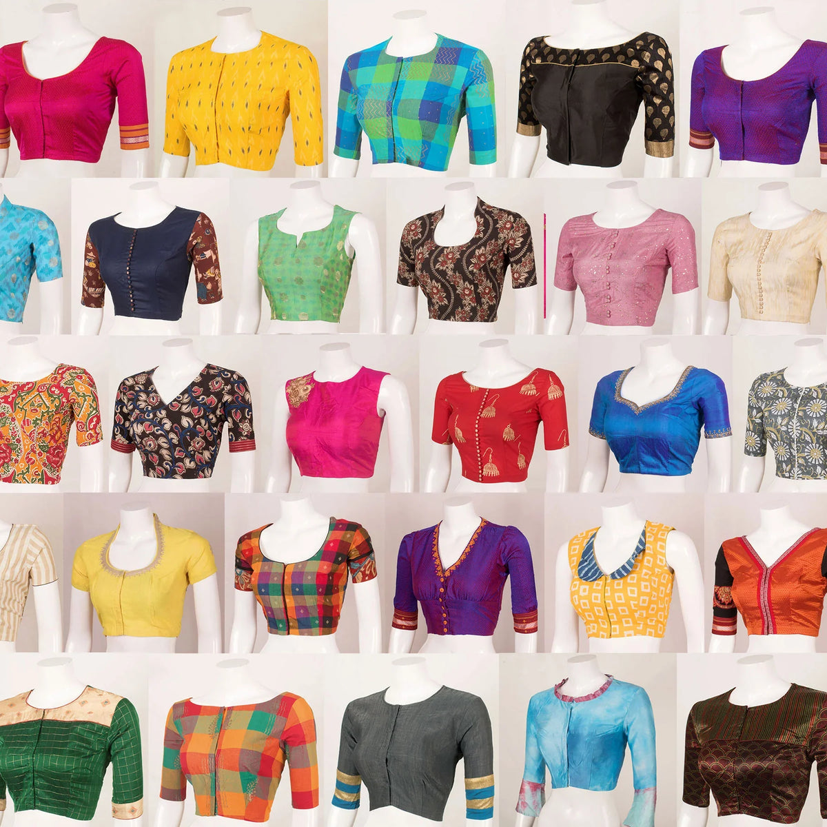 Handmade Blouses Online – Buy Handcrafted Readymade Blouses – Avishya.com