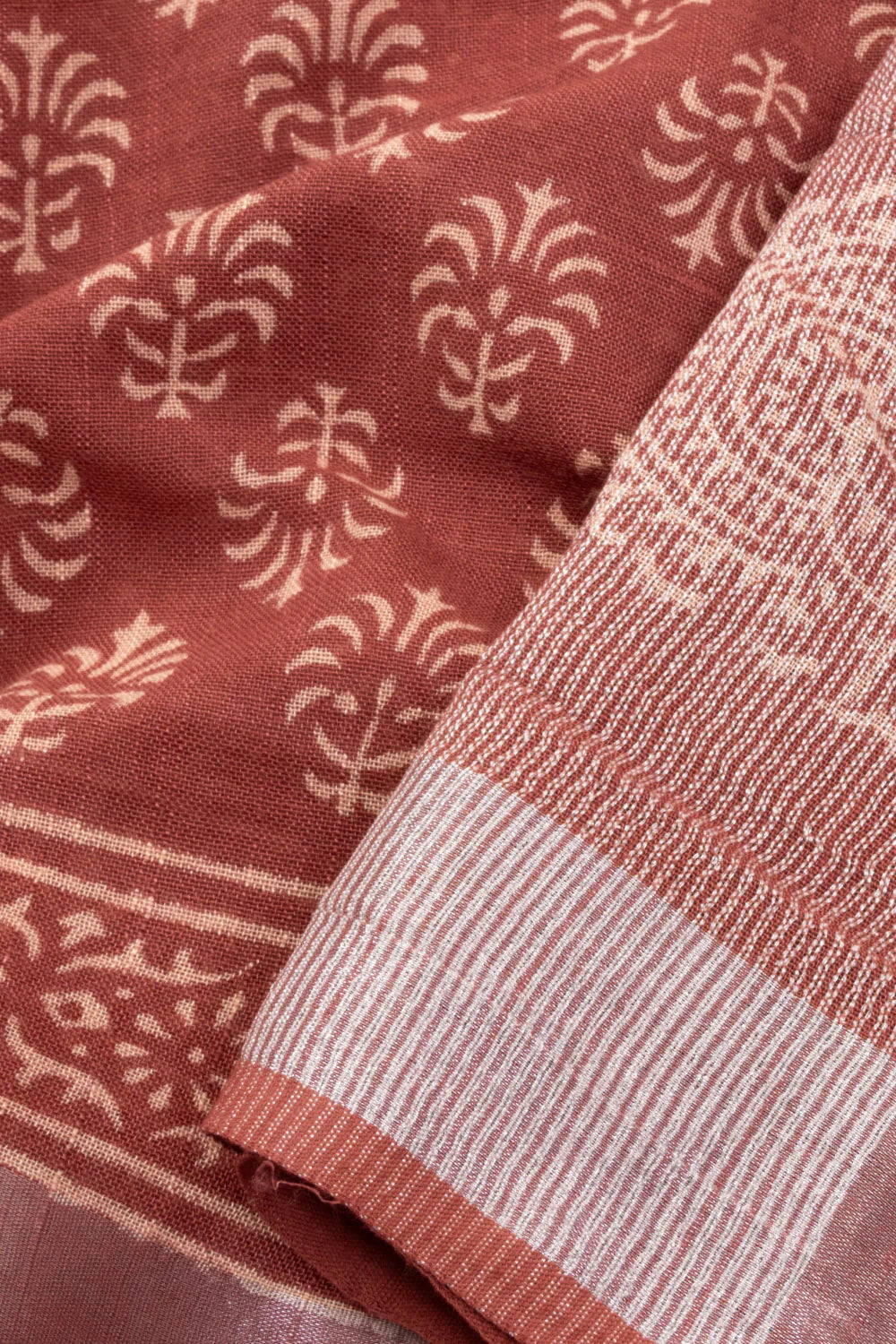 Printed Linen Sarees – Avishya.com