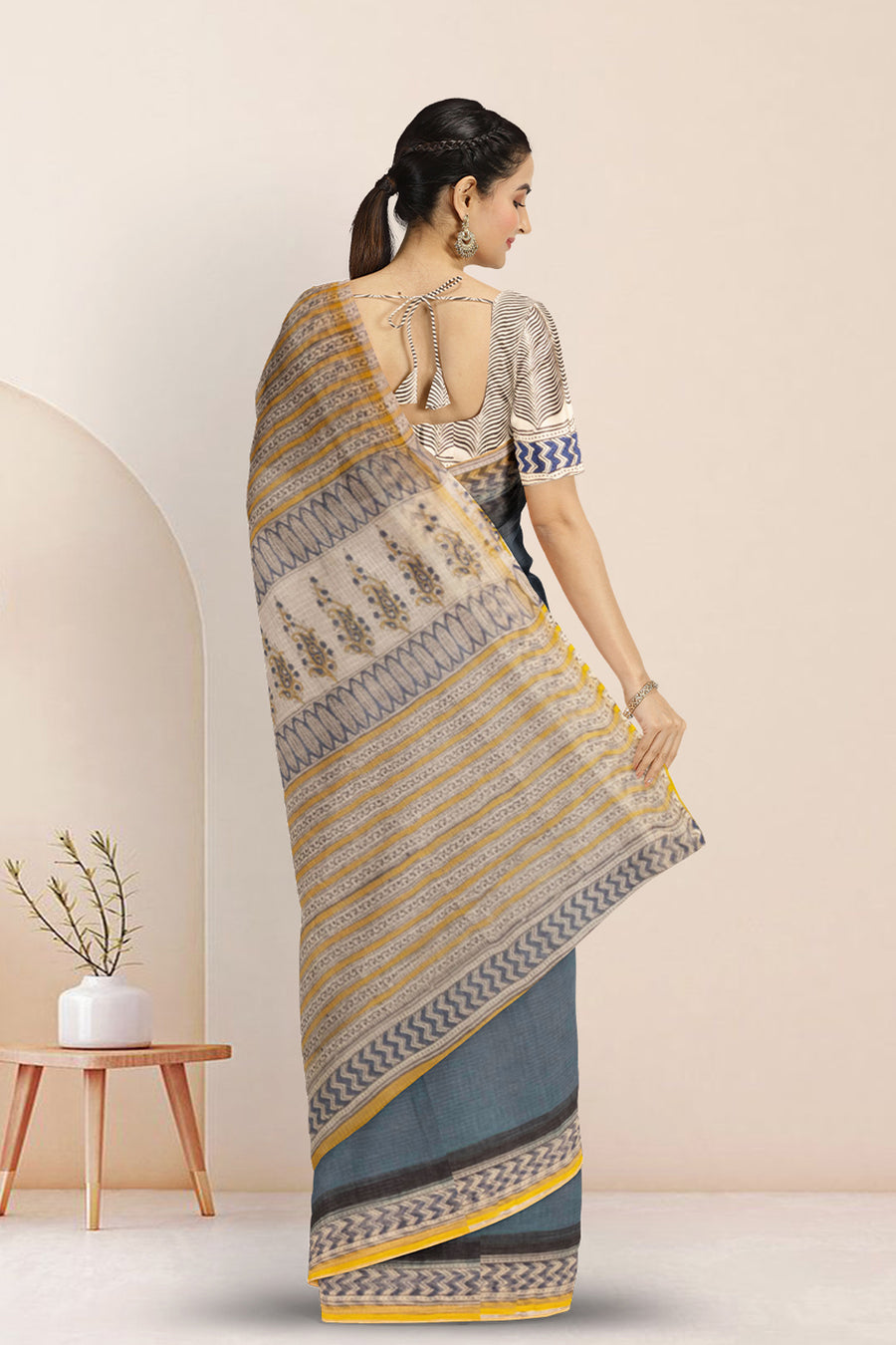 Pure Cotton Sarees Online – Buy Latest Cotton Saree Online India ...