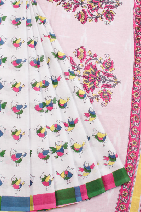 Stunning Hand Block Printed Sarees - Intricate Printed Patterns ...