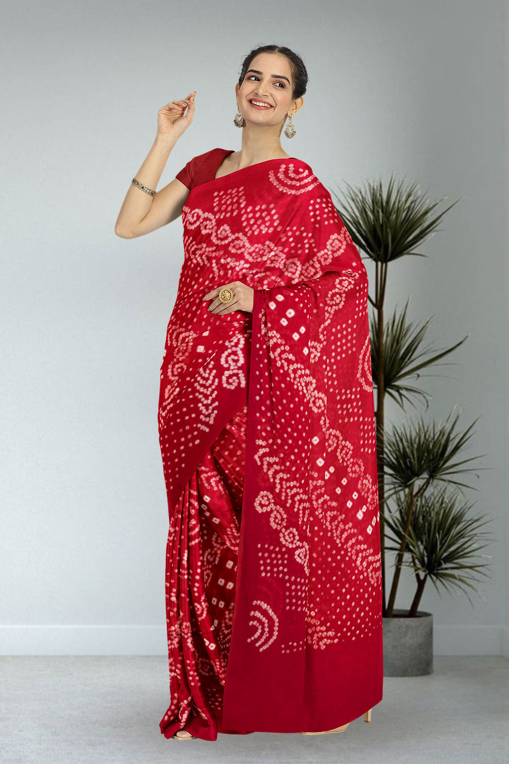Handcrafted Bandhani Sarees – Traditional Bandhej Sarees – tagged ...