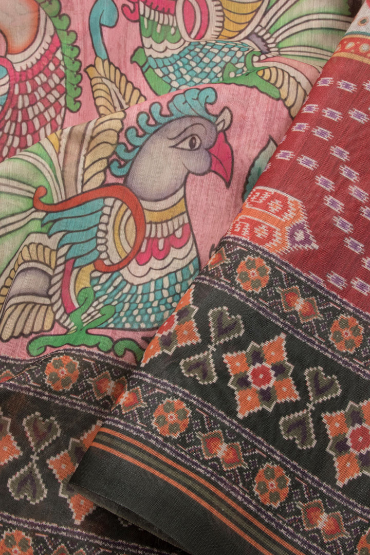 Kalamkari Print Saree - Combination of Heritage & Softness – Avishya.com