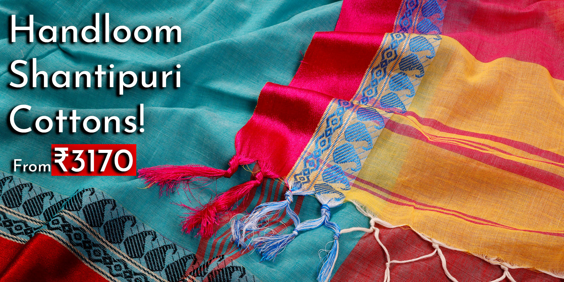 Shop Online for Handloom Cotton Sarees - Kanchi Cottons, Bengal Cottons ...