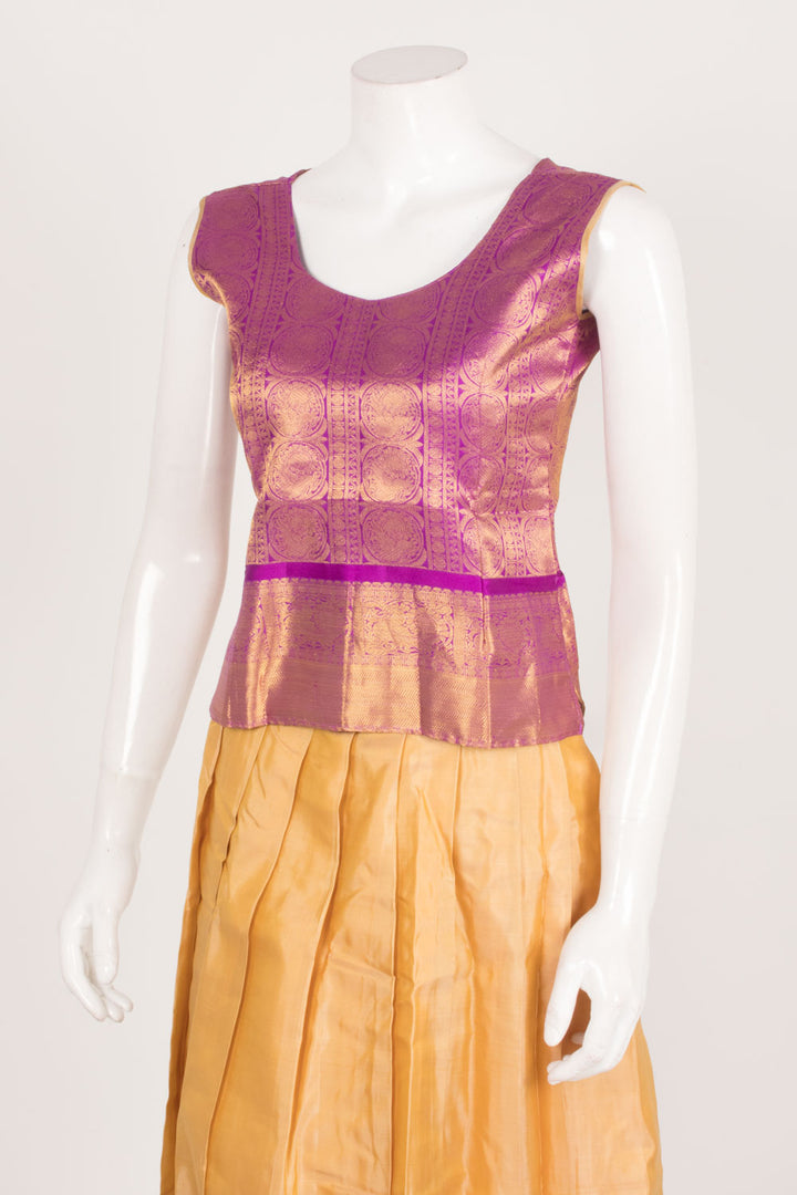 Stitched Pattu Pavadai | Handloom pattu pavadai online shopping ...