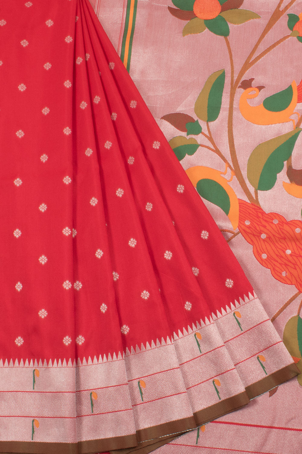 Handloom Andhra Silk Saree 10058749 – Avishya.com