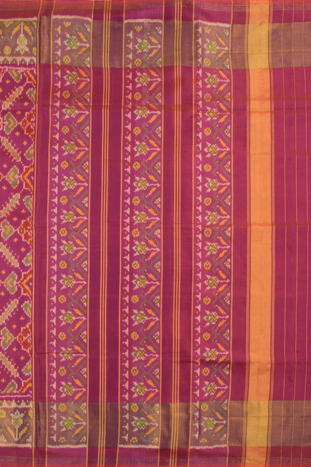 Handloom Patola Ikat Silk Saree 10059144 – Avishya.com